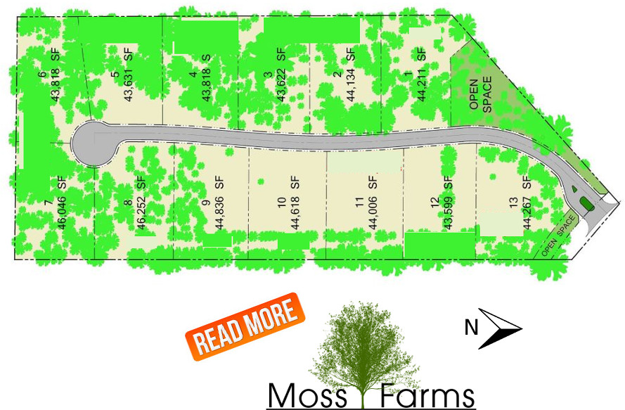 Moss Farms AVAILABLE IMMEDIATELY!